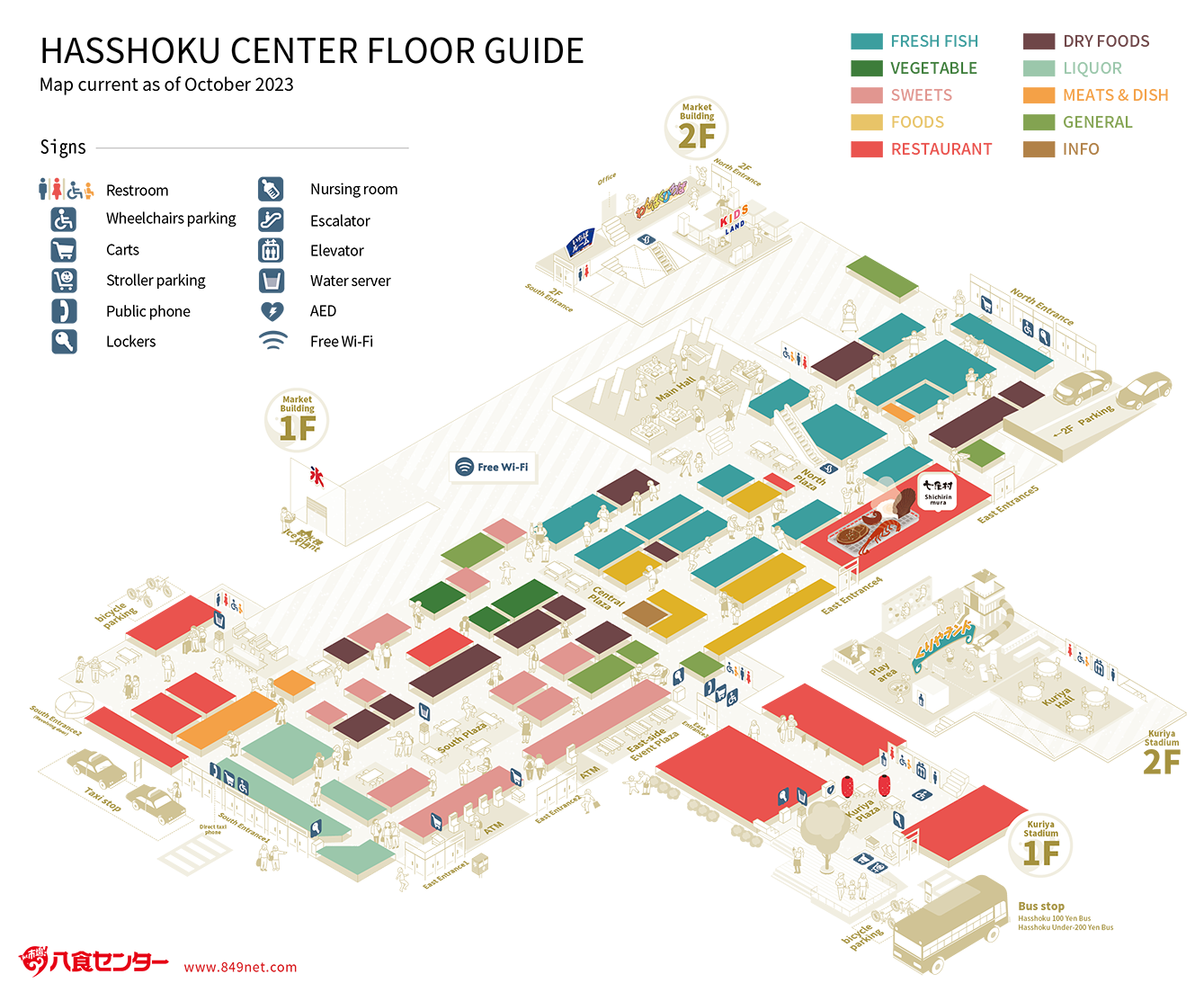 Hasshoku Center, a theme park of Hachinohe foods